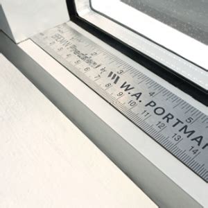 Breman Precision 3 Pack Metal Ruler Set 1 Pc 6 Inch 2 Pc 12 Inch