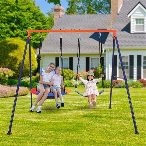 Yesurprise Ensemble de 2 balançoires en métal Yesurprise Wayfair Canada