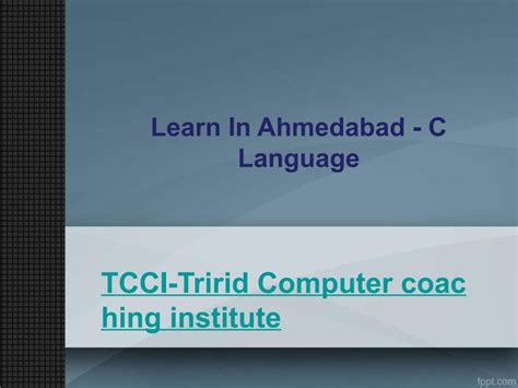 Learn In Ahmedabad C Language