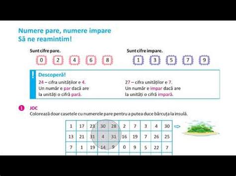 Numere Pare Si Impare 2