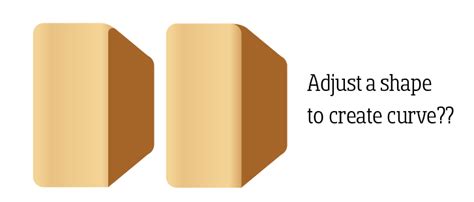 Perspective How To Best Convey A Rounded Corners For Pseudo Depth In