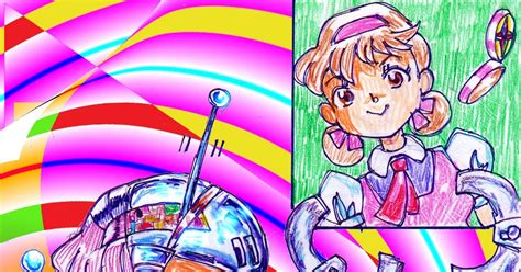 メカ娘 ひみつのアッコちゃんロボットハート（その2） ロボ好き＠改造ロボ娘描き専門のマンガ 機械娘 ロボ娘 メカ少女 Pixiv