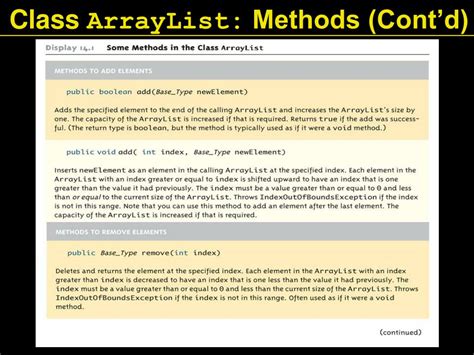 Ppt Using Arraylist Powerpoint Presentation Free Download Id1158080