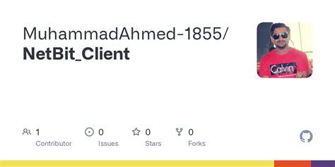 GitHub MuhammadAhmed NetBit Client