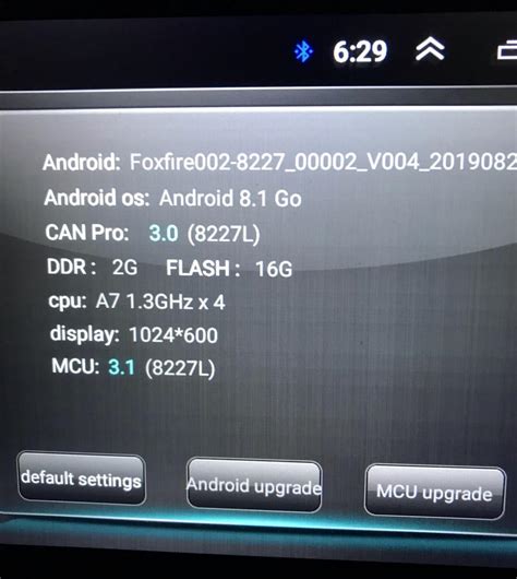 Android Head Unit Faking Its Hardware Specifications Team Bhp