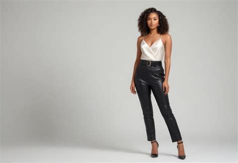 94 000 Black Model Standing Pictures