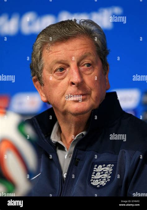 England Manager Roy Hodgson Press Conference Estadio Do Sao Paulo Hi