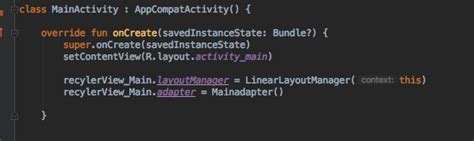 Kotlin Android Fragment Recyclerview And Context Issue Stack Overflow