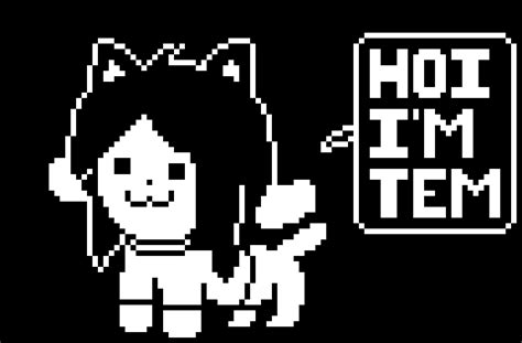 Temmie Undertale Pixel Art Maker
