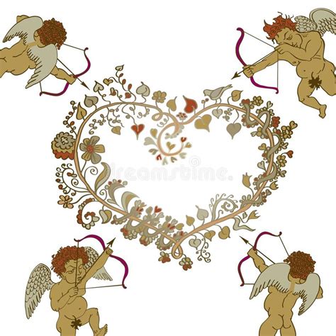 Valentines Day Stock Vector Illustration Of Love Cupid 39597307