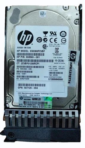HP GB SAS GBPS K RPM Server Hard Disk Drive At Piece SAS Hard Disk In New Delhi