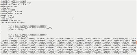 MongoDB As Civicrm Cache With New Config CiviCRM
