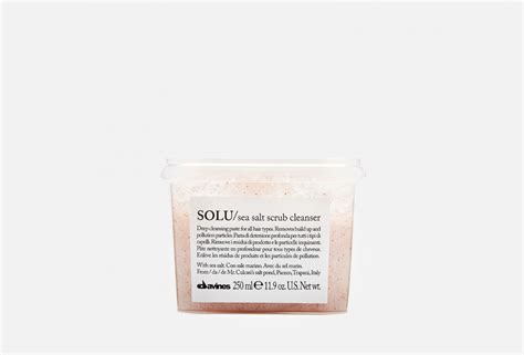 Скраб для кожи головы с морской солью Davines SOLU sea salt scrub ...