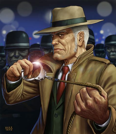 Zenigata Kouichi Lupin Iii Drawn By Matataku Danbooru