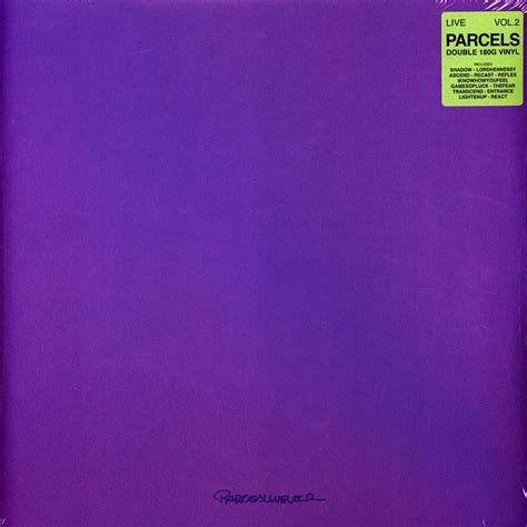Parcels Live Volume 2 Vinyl 2lp 2023 Eu Original Hhv