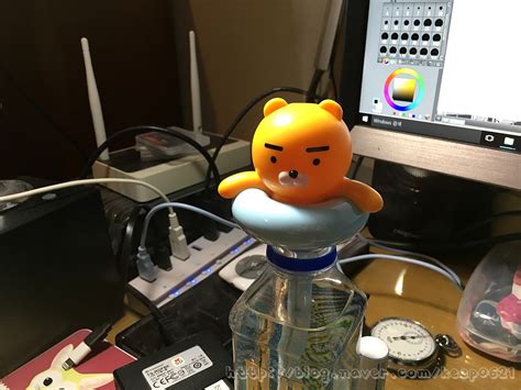 카카오프렌즈 Usb 미니 가습기 라이언 네이버 블로그