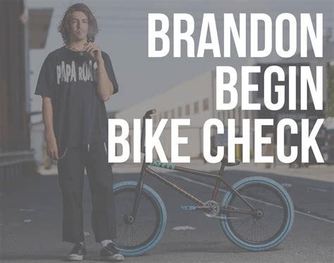 Brandon Begin Bike Check His Clean 2025 Cult Bmx Build
