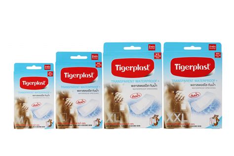 Tigerplast Transaparent Waterproof Plaster - MC Pharmaceuticals Co.,Ltd