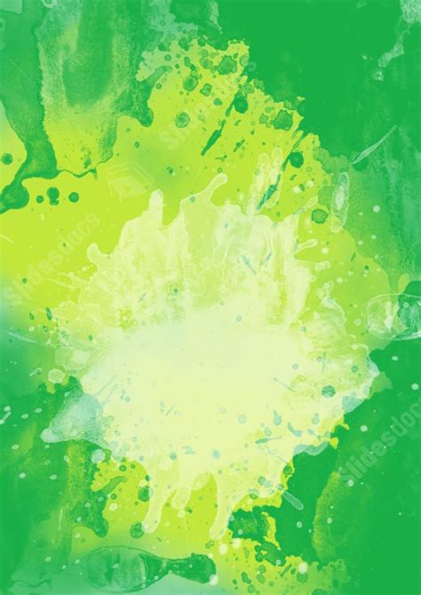 Texture Of Watercolor Shading In Green Ink Page Border Background Word