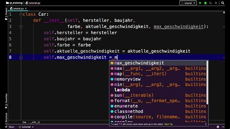 Python Einführung In Die Objektorientierte Programmierung Youtube