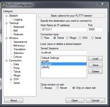 Putty And How To Keep Alive Telnet Session Stack Overflow