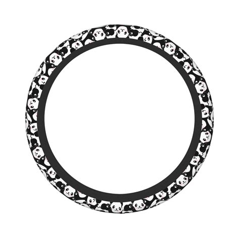 Junzan Car Steering Wheel Cover Universal 15 Inch Soft Elastic And