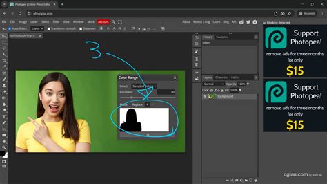 How To Remove Green Screen In Photopea