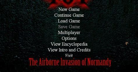 101 The Airborne Invasion Of Normandy Video Game Videogamegeek