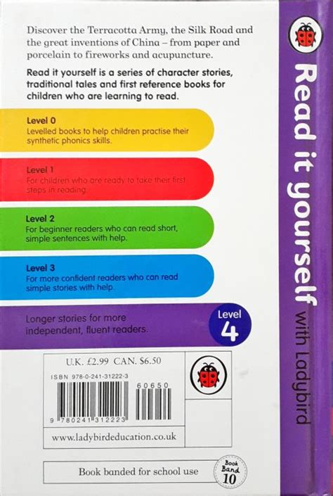 Read It Yourself With Ladybird Level 4 Ancient And Imperial China