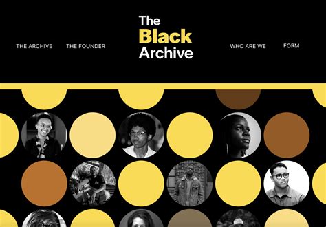 The Black Archive Figma
