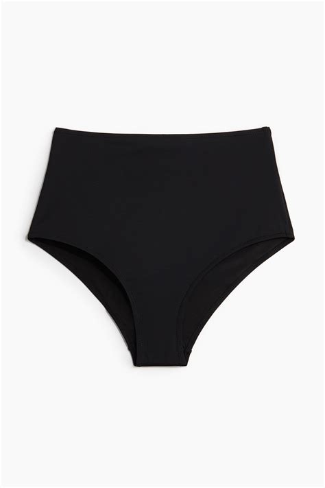 Bikini Altı High Waist Siyah Kadin Handm Tr