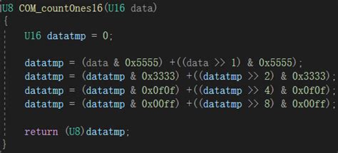 整数中非零bit数目统计 博客园哆啦A梦 博客园