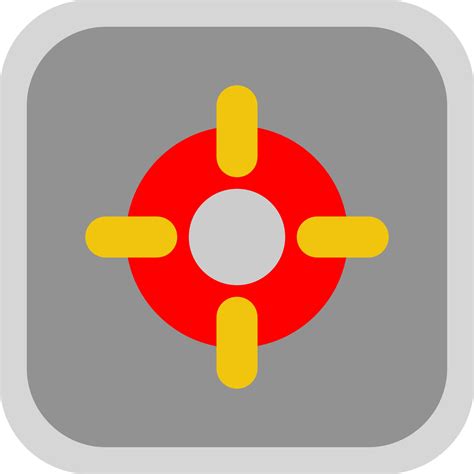 Crosshair Vector Icon Design Vector Art At Vecteezy