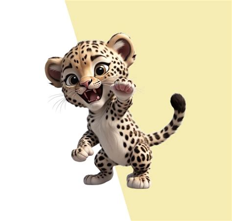 Leopard Character Psd 3000 High Quality Free Psd Templates For Download