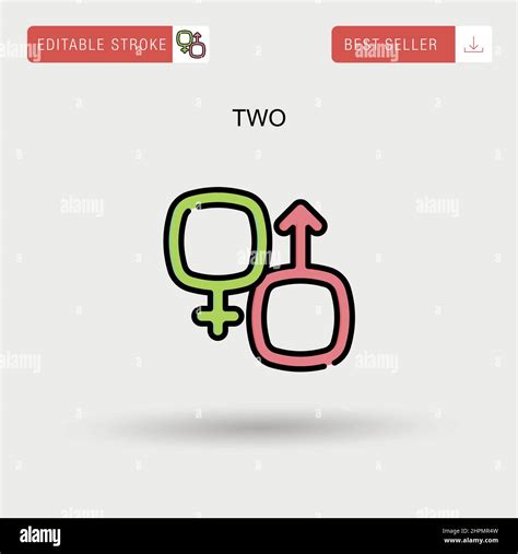 Two Line Text Stock Vector Images Alamy