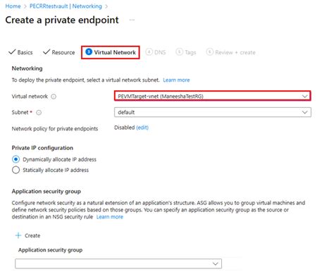 如何创建和管理 Azure 备份的专用终结点 具有 v2 体验 Azure Backup Microsoft Learn