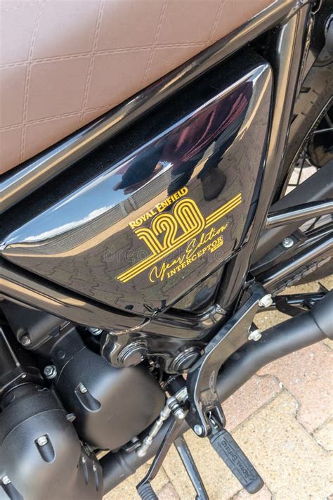 Royal Enfield 650 Text Sign Logo Brand Indian Interceptor 120 Th Year