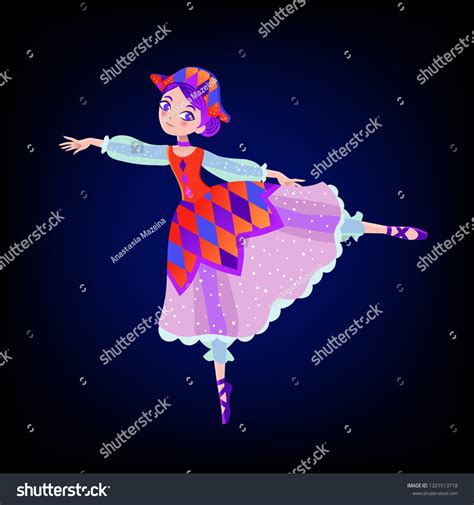 Vektor Stok Christmas Cartoon Illustration Nutcrackers Story Cute Tanpa Royalti 1321513718