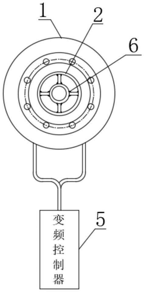 Electromagnetic Heating Device Suitable For High Temperature And High