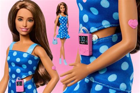 Barbies First Doll With Type 1 Diabetes Comes Complete With Continuous Glucose Monitor Insulin