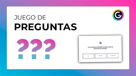 Juego De Preguntas Con Genially Youtube