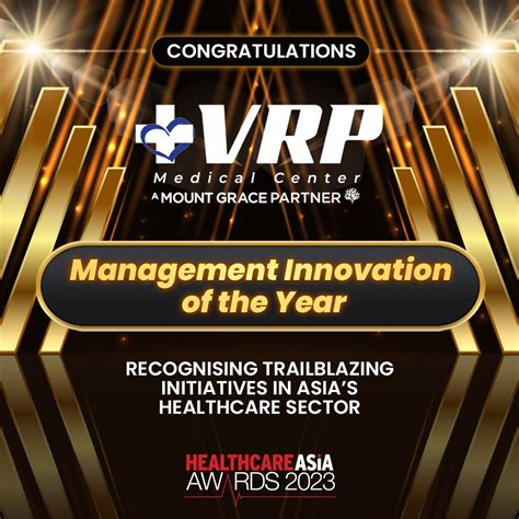 Vrp Medical Center Bags 2023 Healthcare Asia Management Innovation Of