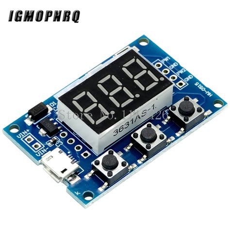 โมดูลเครื่องกําเนิดสัญญาณ Pwm ความถี่ดิจิทัล จอแสดงผล Led Dc 5v 12v 24v