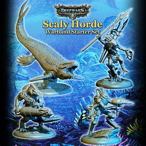 Scaly Horde Warband Starter Set Antimatter Games