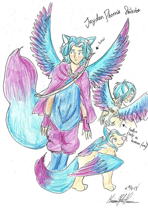 Meet Jps Phoenix For Short New Non Binary Oc By Micahandthemoon On
