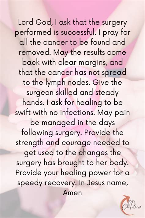 8 Healing Prayers For Breast Cancer Healing For Patients And Survivors