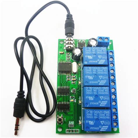 12v 4 Ch Ad22b04 Mt8870 Dtmf Tone Signal Decoder Relay Phone Plc Remot 12v 4 Ch Ad22b04 Mt8870 Dtmf Tone Signal Decoder Relay Phone Plc Remot