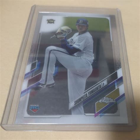 Yahooオークション Topps Chrome 2021 山下舜平大 111 ルーキーカー