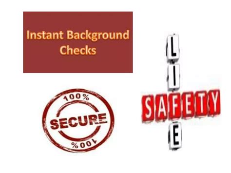 Ppt Instant Background Checks Powerpoint Presentation Free Download