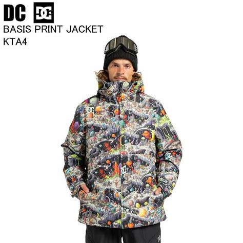 Dc ディーシー Adytj03097 Basis Print Jacket Kta4 スノーボードウェア Dcウェア ジャケット スノボ スノーボード 25 26モデル スノーウェア